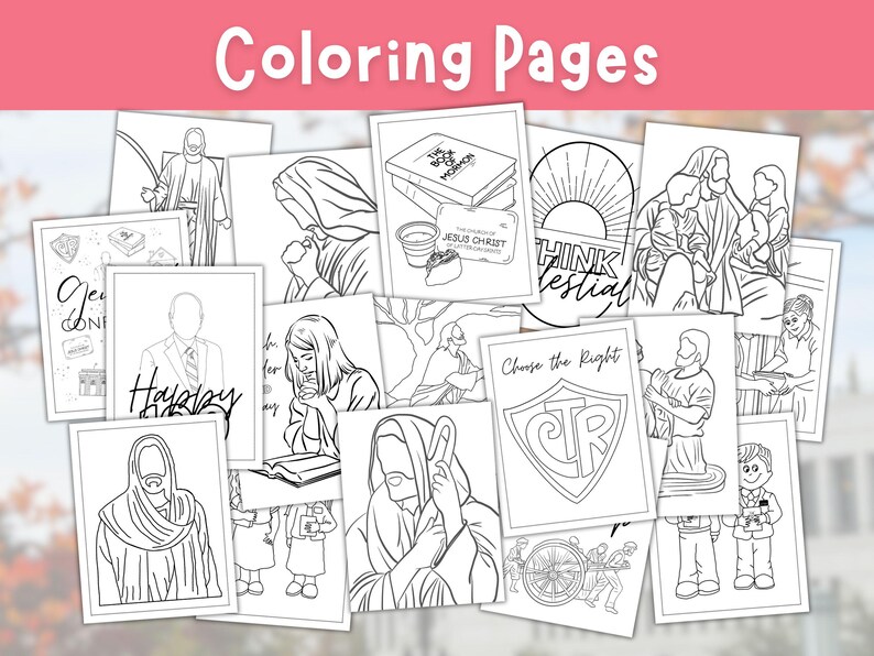 General Conference Packet for Kids 2024, General Conference Primary ...