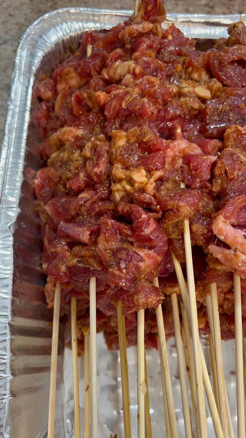 Beef Sticks- Cambodia Lemongrass Beef Sticks - Etsy