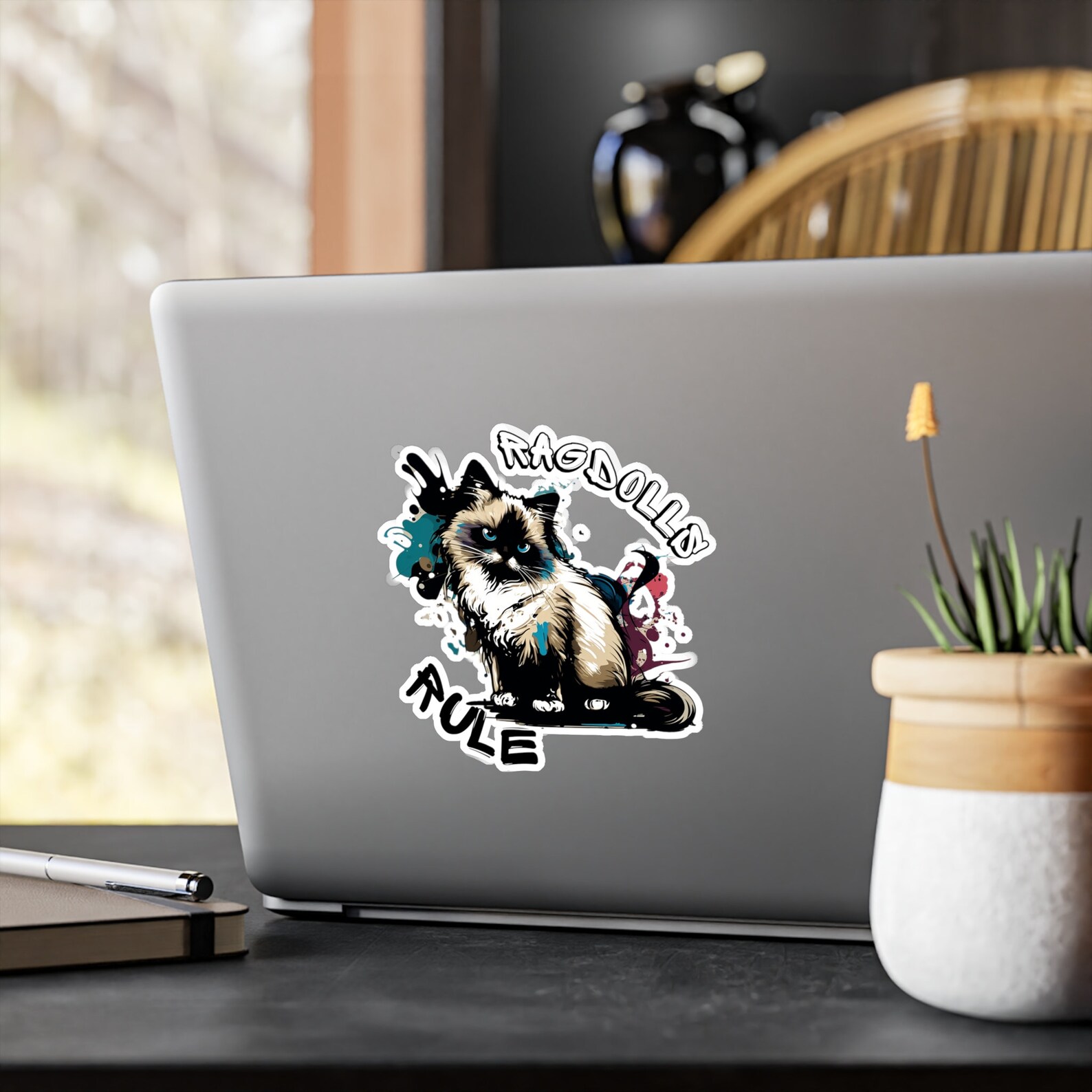 Ragdolls Rule Sticker - Graffiti Style - Kiss-cut Vinyl Decals - Etsy