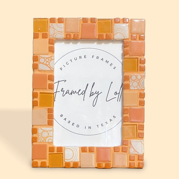 Mosaic Picture Frame - Etsy
