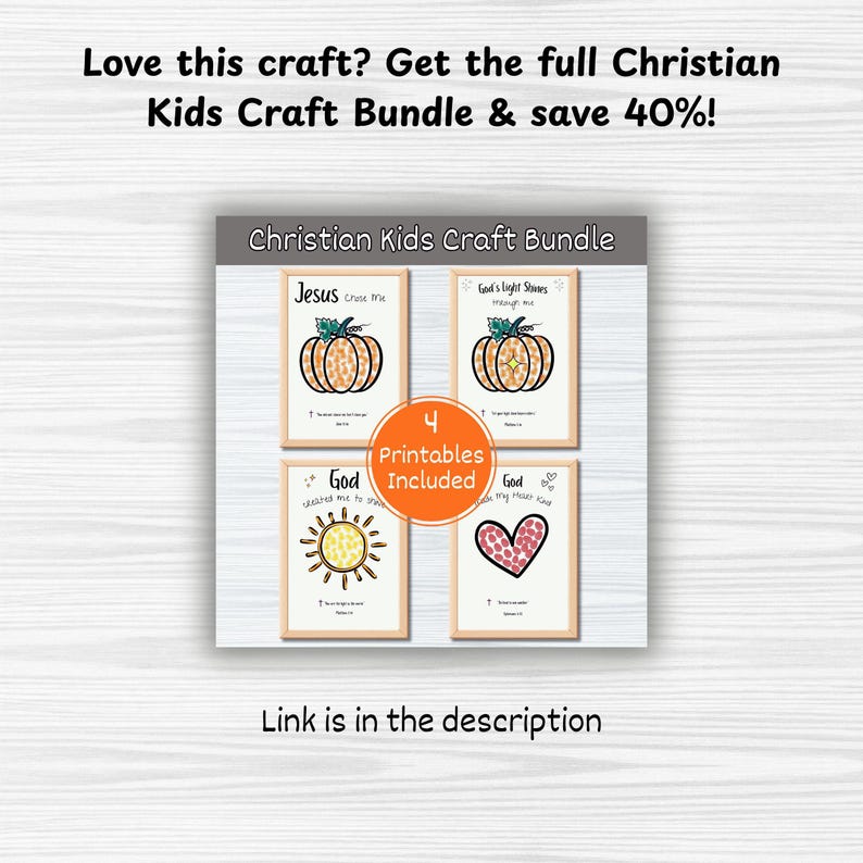 God Made My Heart Kind Craft - Christian Kids Activity, Sunday School ...