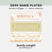 Western Desk Name Plates: Editable Classroom Decor (digital Download ...