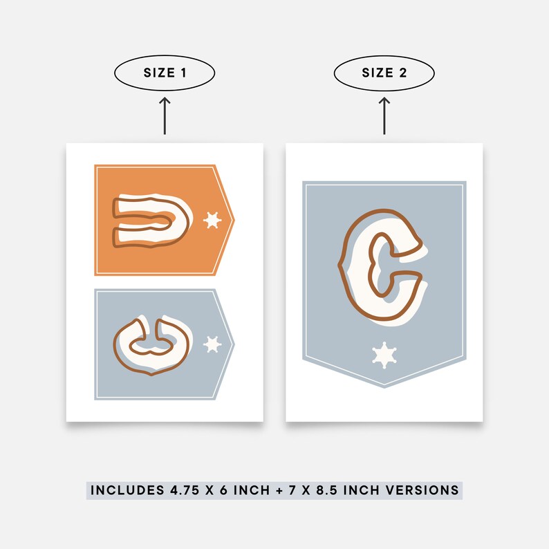 Western Classroom Decor: Editable Bulletin Board Lettering (digital ...