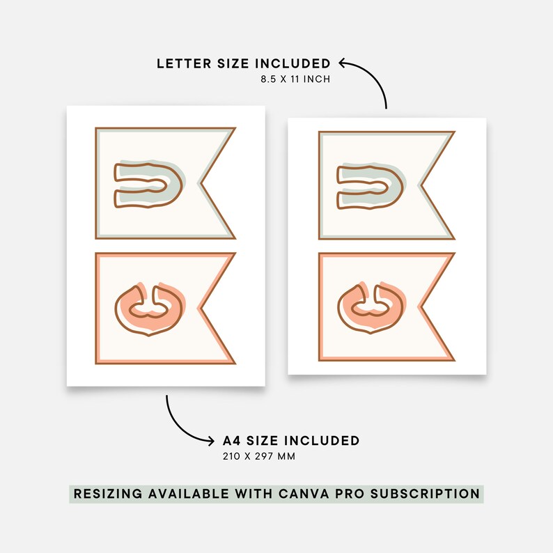 Printable Bulletin Board Lettering, Classroom Bunting, Back to School ...