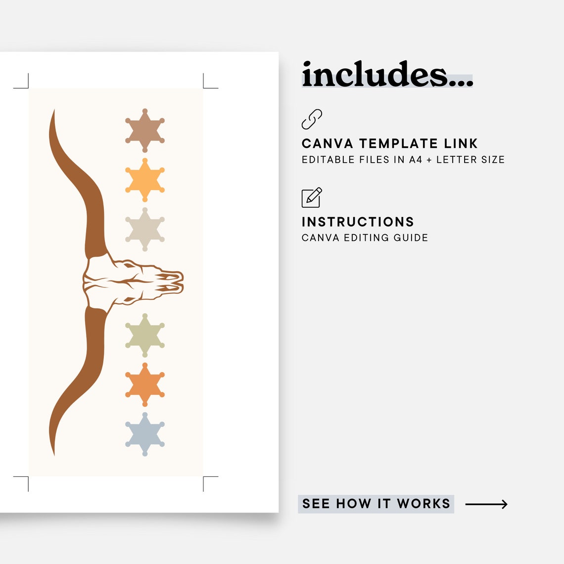 Printable Rolling Trolley Cart Labels, Editable Canva Templates ...
