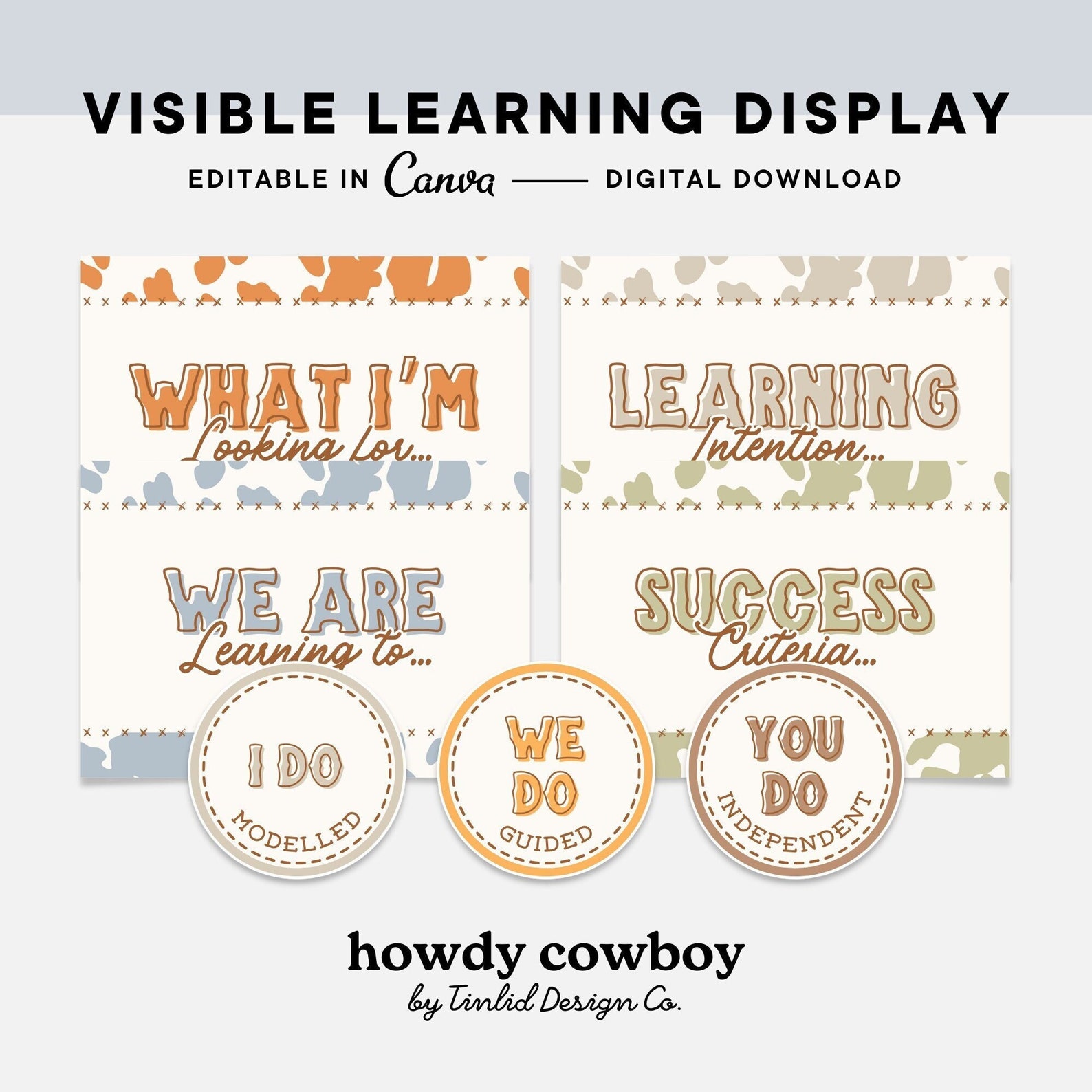 Printable Classroom Visible Learning Display WALT WILF - Etsy