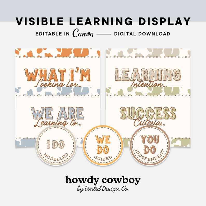 Printable Classroom Visible Learning Display WALT WILF - Etsy