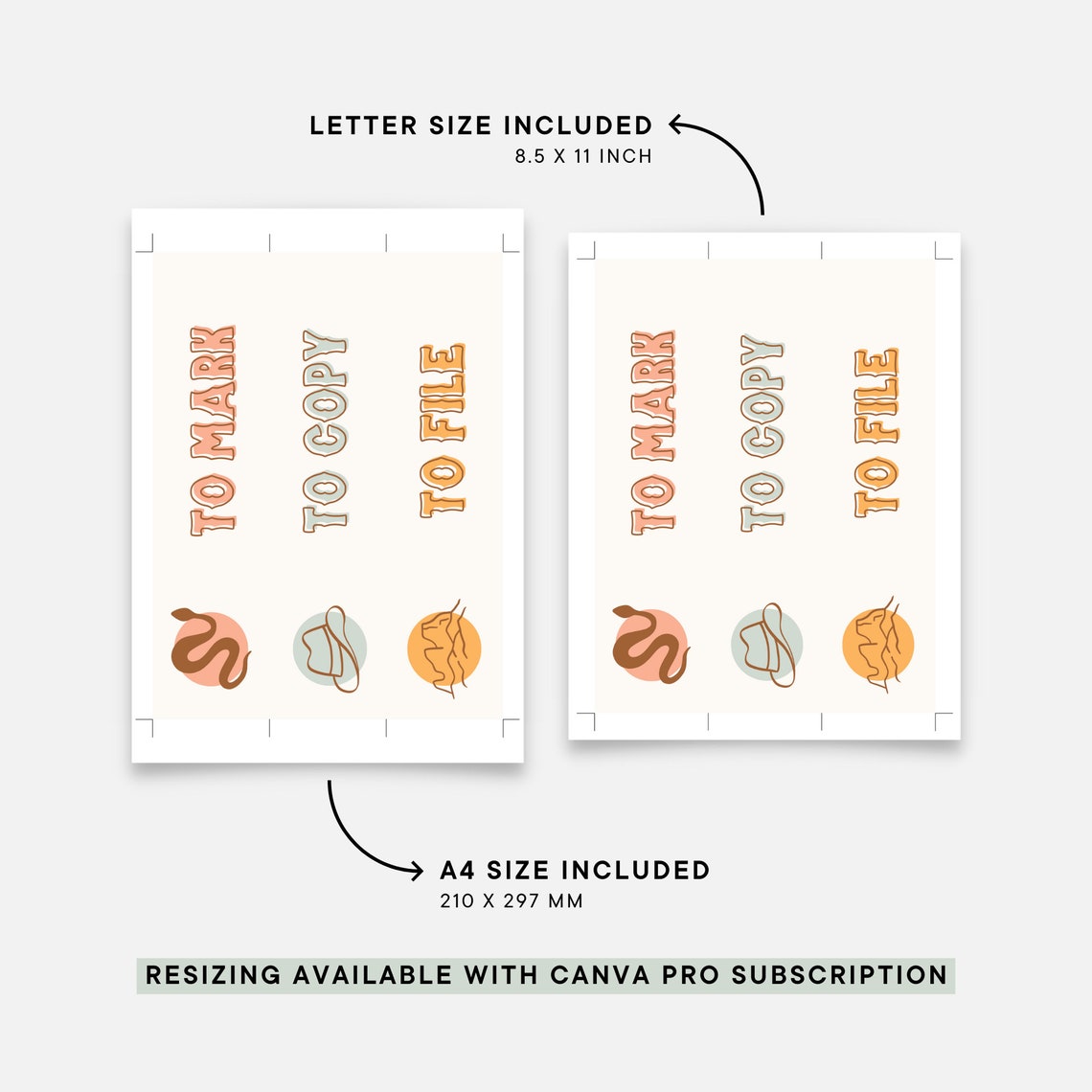 Printable Rolling Trolley Cart Labels, Editable Canva Templates ...