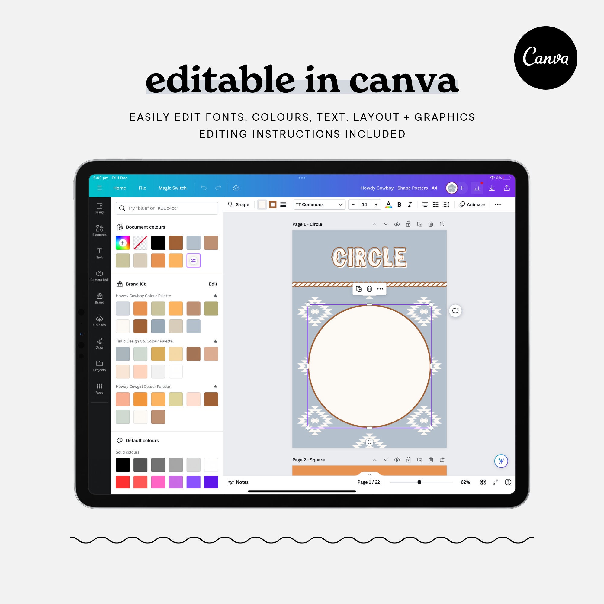 Printable Shape Posters, Classroom Display, Editable Canva Class Decor ...