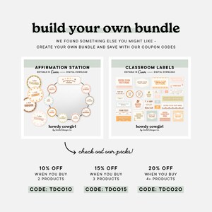 Printable Bulletin Board Borders, Classroom Banner Display, Editable ...