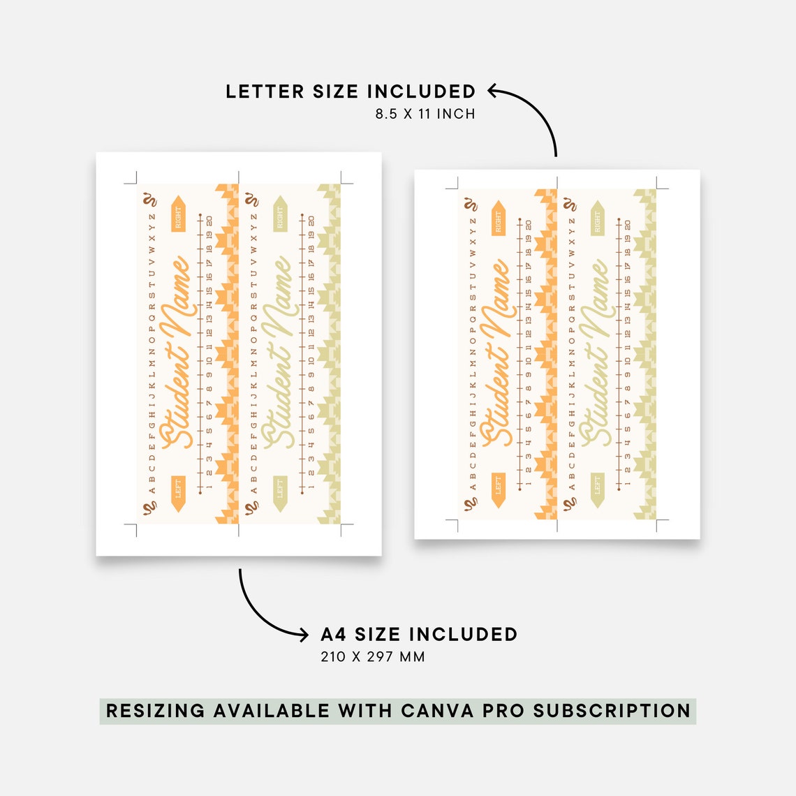 Western Desk Name Plates: Editable Classroom Decor (digital Download ...