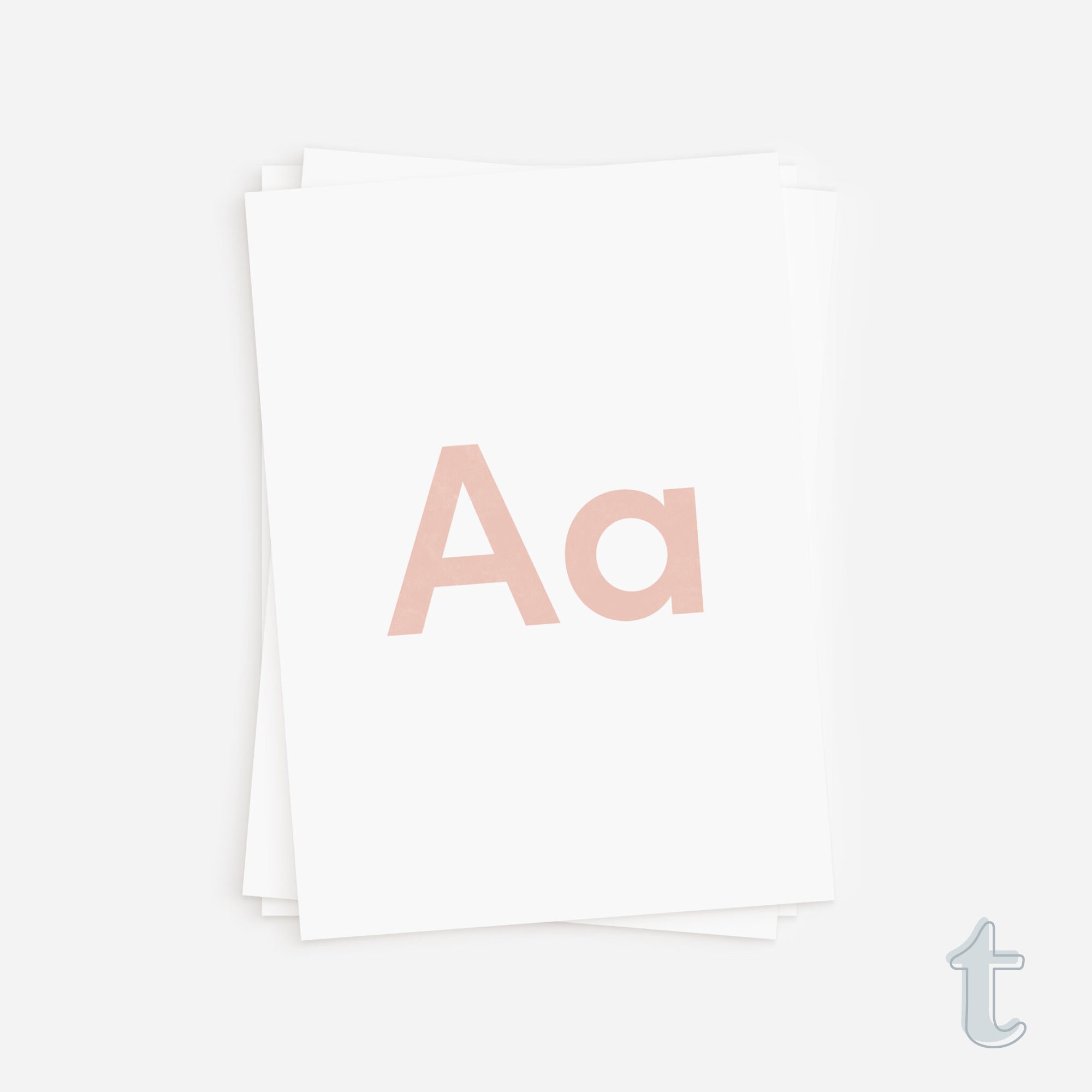 Alphabet Flash Cards ABC Flashcards A-Z Task Cards - Etsy