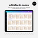 Printable Classroom Schedule, Visual Teacher Timetable, Editable Canva ...