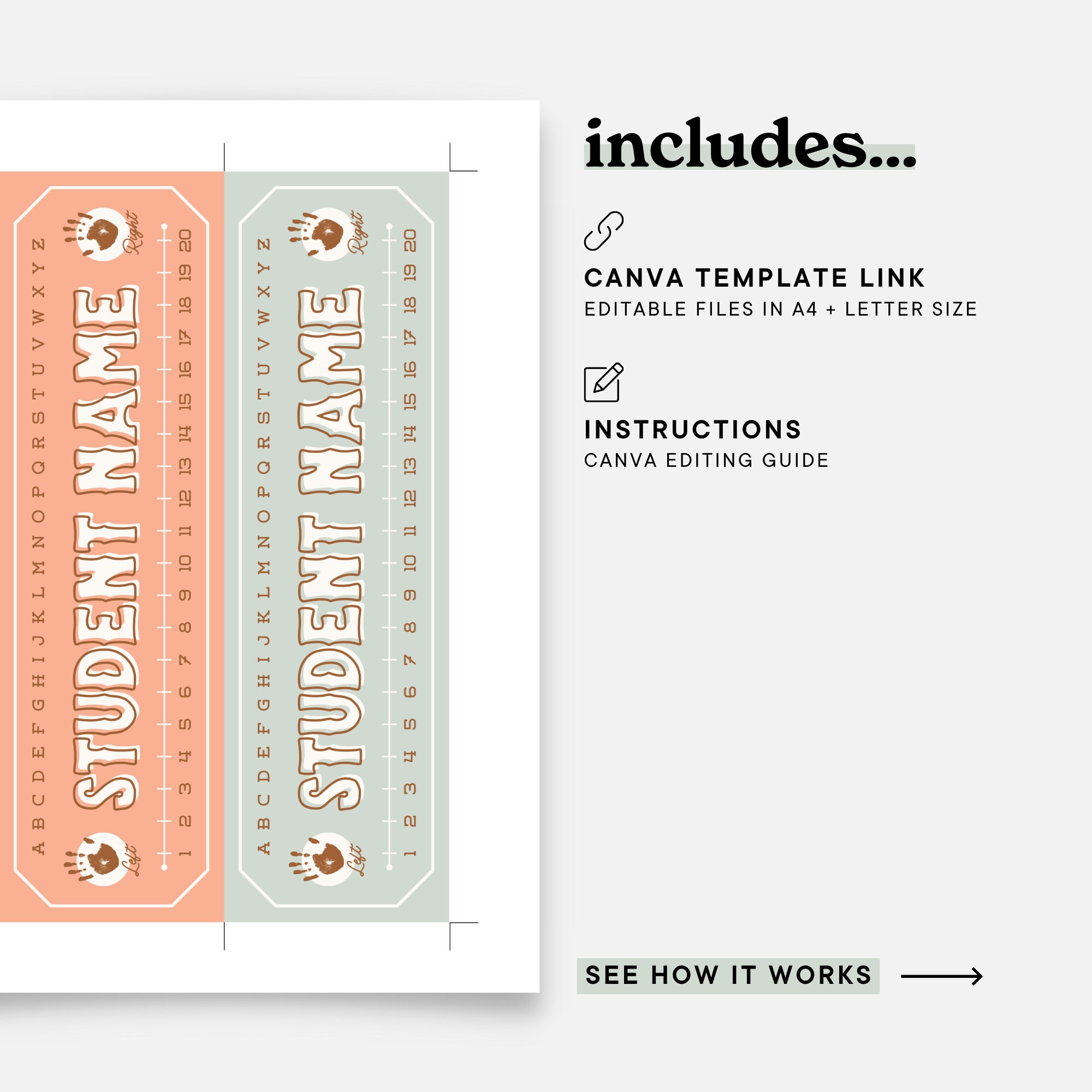 Printable Classroom Desk Plates Student Name Tags Editable - Etsy Australia