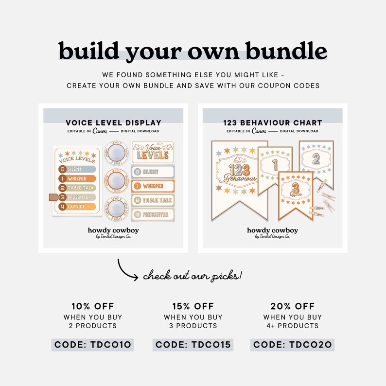 Printable Classroom Flip Calendar, Editable Canva Template, Western ...