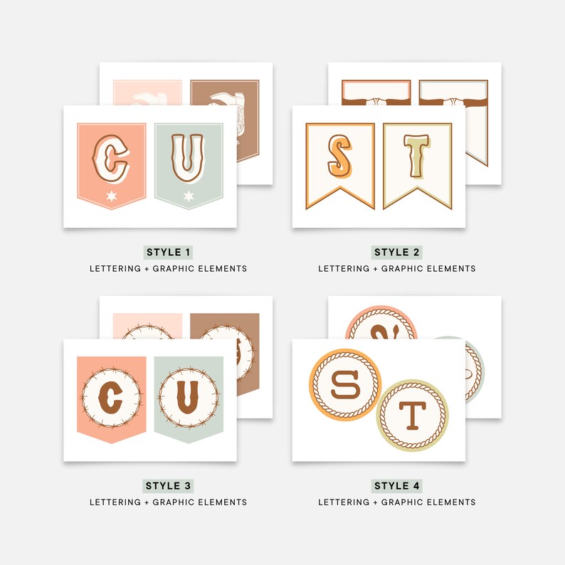 Printable Bulletin Board Lettering, Classroom Bunting, Back to School ...