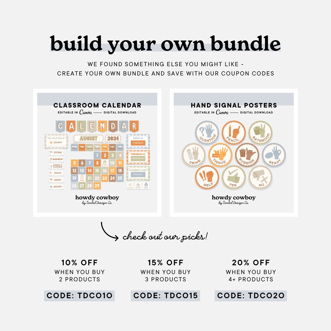 RUCSAC Problem Solving Classroom Display: Western Decor (digital ...