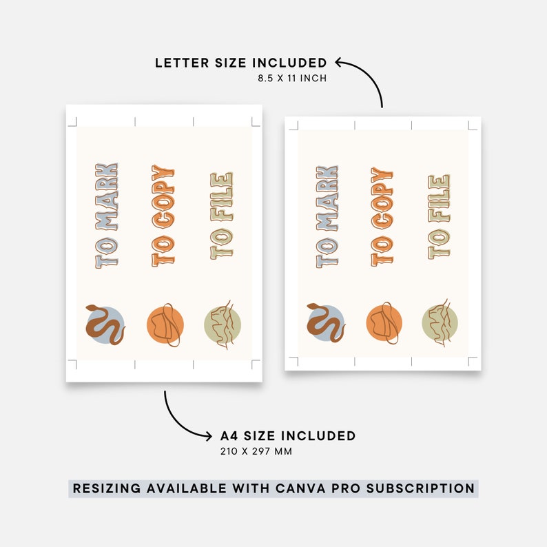 Printable Rolling Trolley Cart Labels, Editable Canva Templates ...