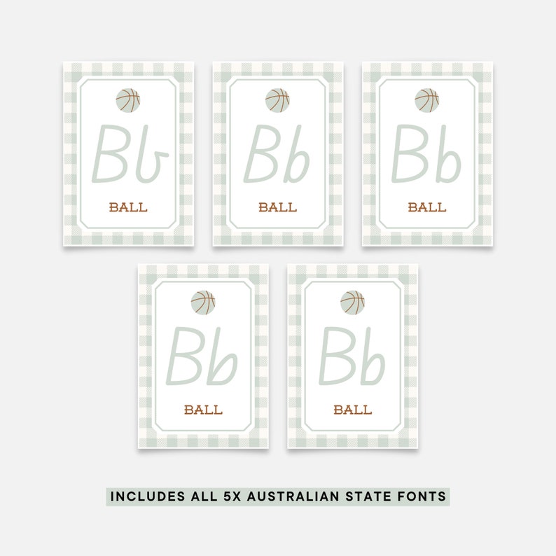 Printable Alphabet Posters Classroom Display Editable Canva - Etsy ...