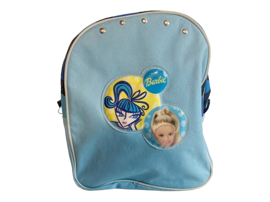Barbie Y2K 2001 Backpack Collectible Millennium Logo Purse Bag Mattel ...