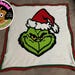 Crochet Grinch Holiday Throw Blanket - Etsy