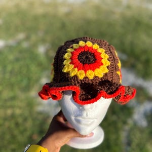 Crochet Ruffle Bucket Hat: Custom Style - Etsy