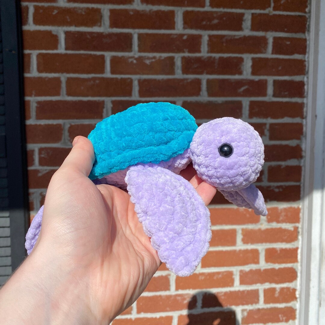 Crochet Sea Turtle | Crochet Plushie | Stuffed Turtle | Amigurumi ...