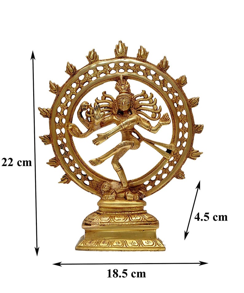 Nataraj Statue Brass Nataraja Statue Nataraj Idol Dancing - Etsy