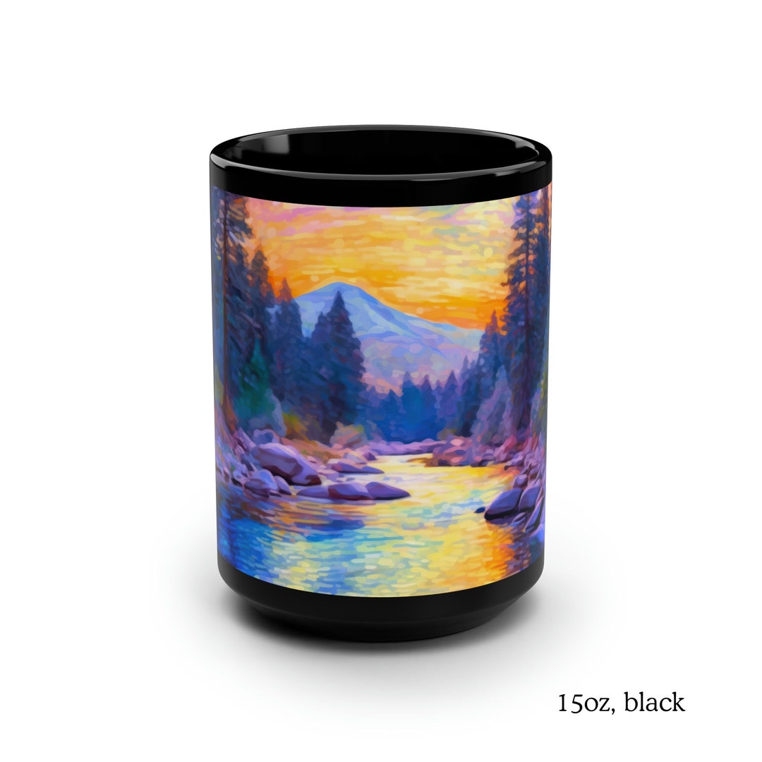 Rolling Rockies Mug, Sunset, Mountain Mug, Landscape Mug , Colorado Mug ...