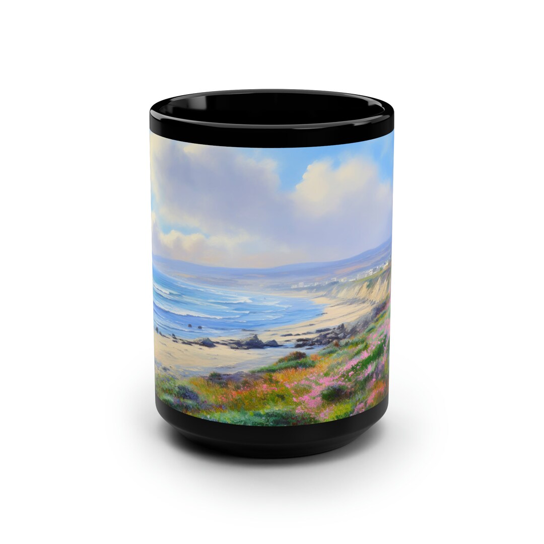 San Francisco Ocean Beach Mug, Coffee Drinker Gift, Tea Drinker Gift ...