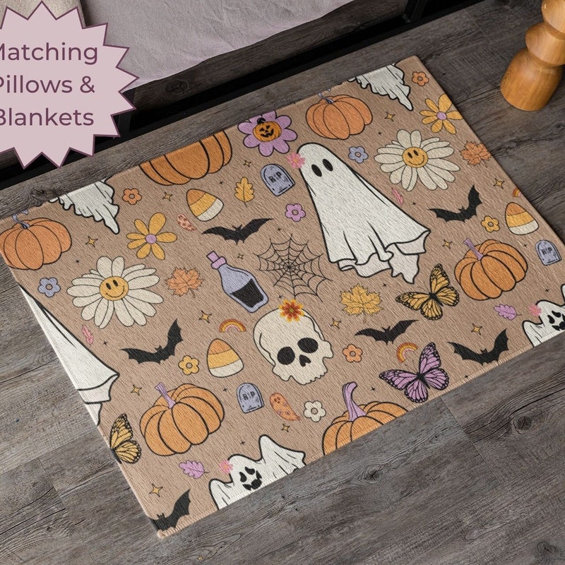 Halloween Rug - Etsy