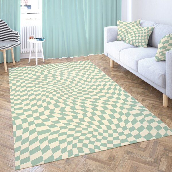 70s Aesthetic Area Rug - Etsy