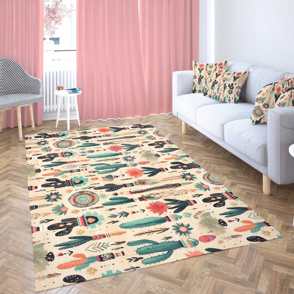 Western Area Rug - Etsy