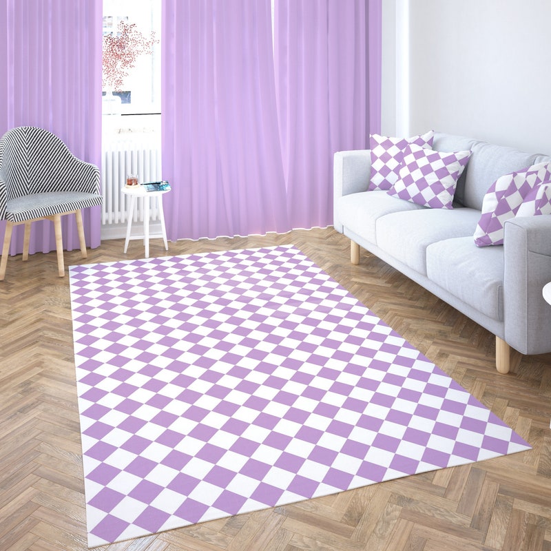 Checkerboard Rug - Etsy