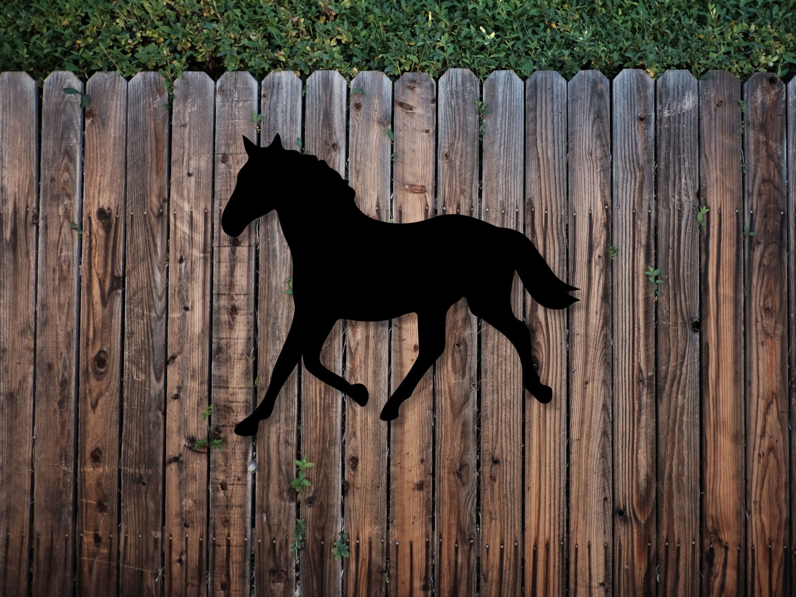 Horse Metal Wall Art, Horse Metal Sign Gift for Cowgirl Horse Lover ...