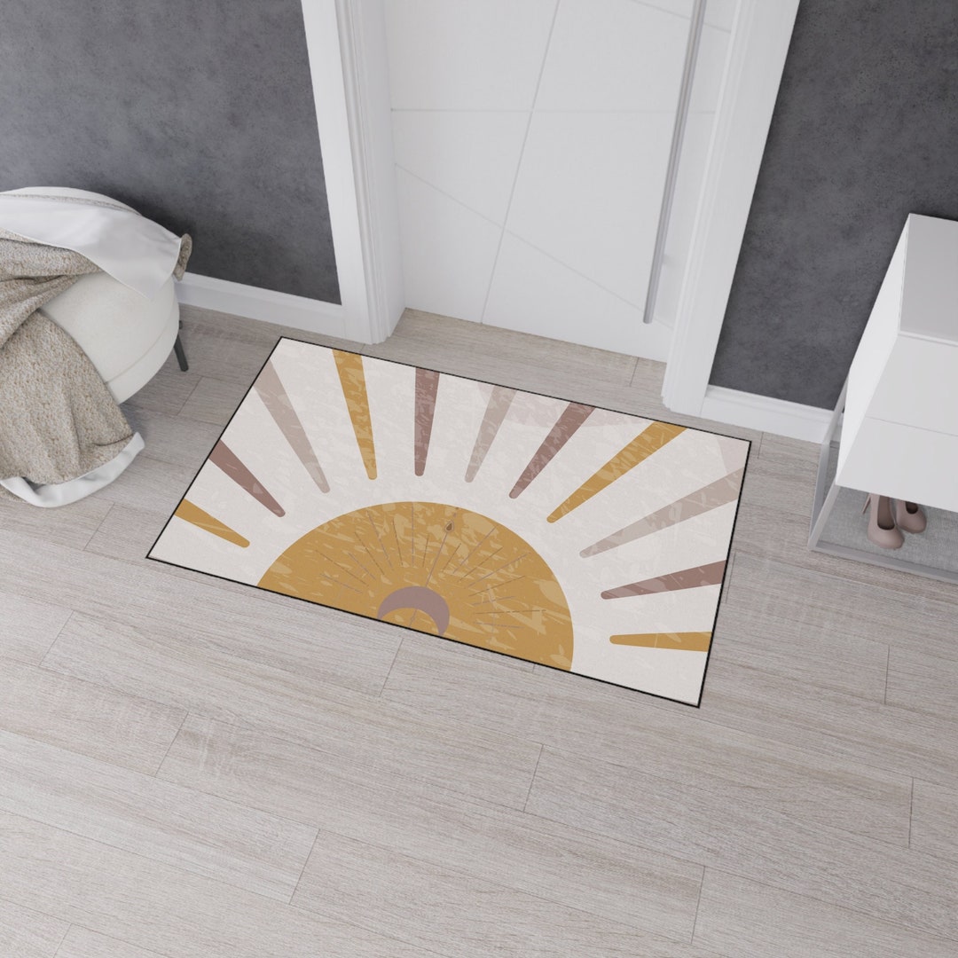 Boho Sun Heavy Duty Floor Mat | Cute Home Boho Decore | Artful Boho ...