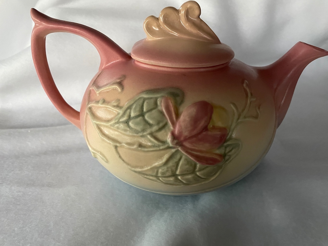 Vintage Hull Teapot - Etsy