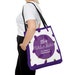 Itlog Halaman eggplant AOP Tote Bag, Tote Bag, Re-useable Shopping Bag ...