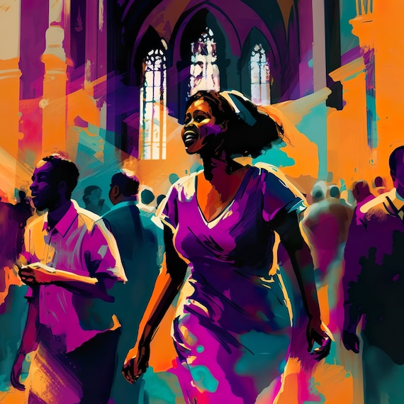 Black Church Art Prints
