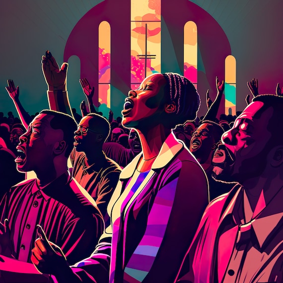 Black Church Art