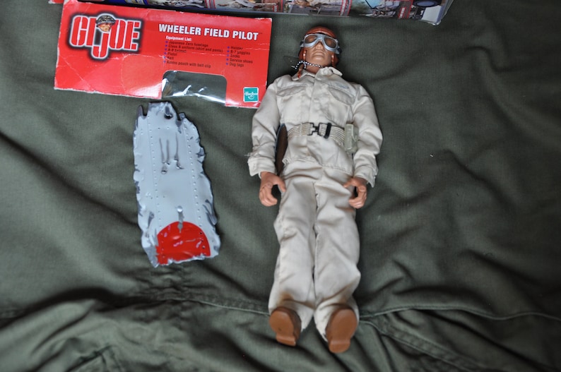 G.I. Joe Pearl Harbor Collection Wheeler Field Pilot, Circa 2000. - Etsy