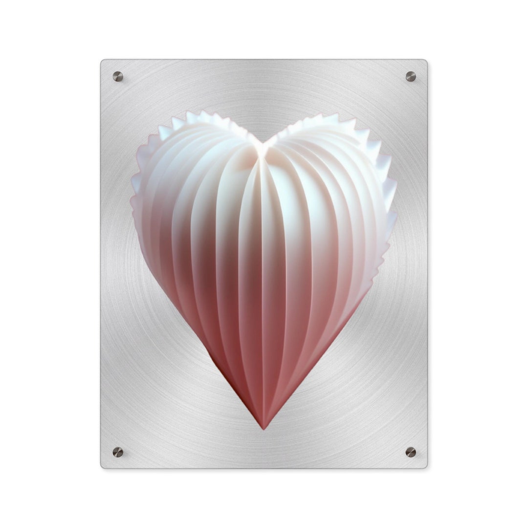 MARSHMELLOW HEART Glow Acrylic Pop Art KAWAII - Etsy