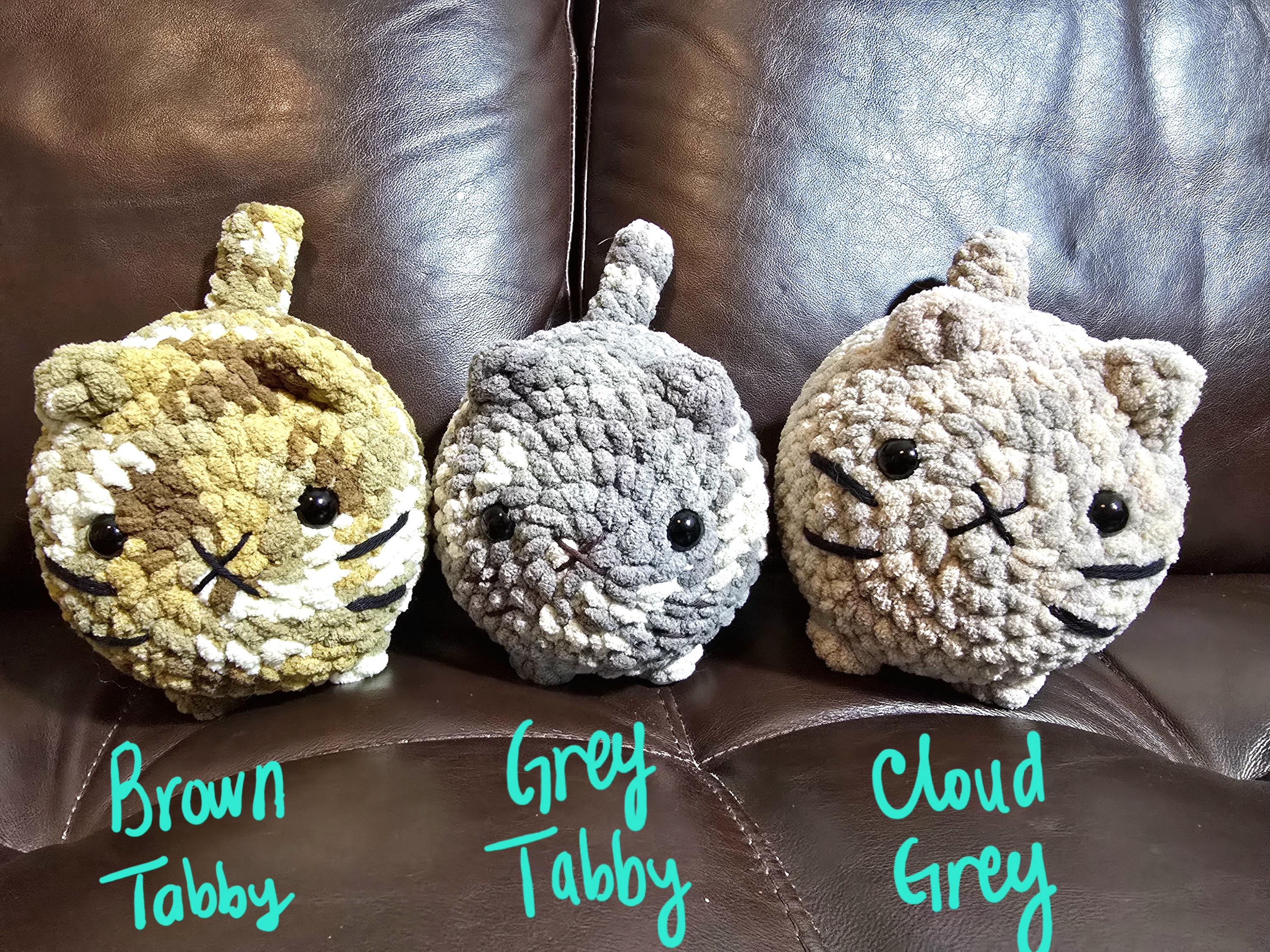 Loaf Cat Plushie/crochet Amigurumi - Etsy