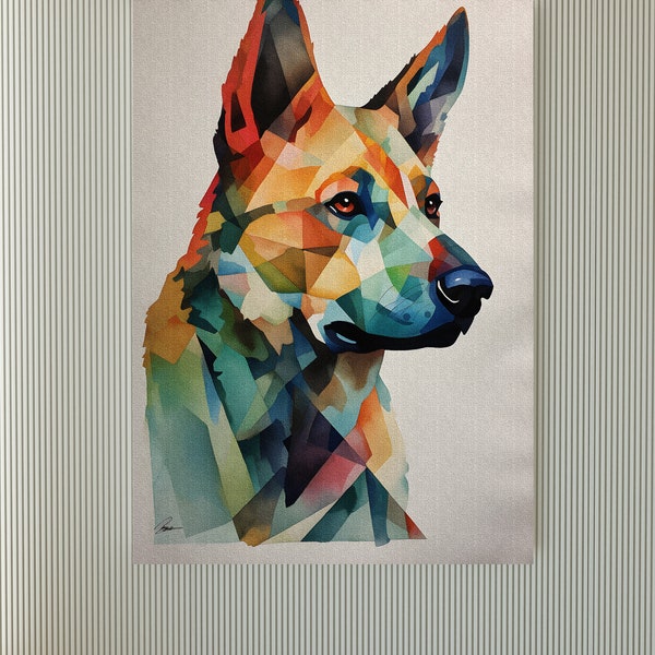 Cubism Portrait - Etsy