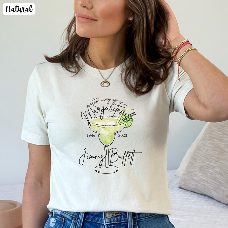 Jimmy Buffett Memorial Tee, Wasting Away in Margaritaville Tshirt - Etsy