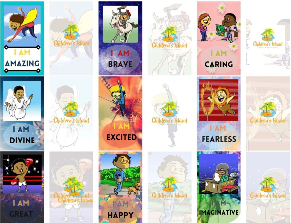 Children A-Z Affirmation Cards - My Little Affirmations - Etsy