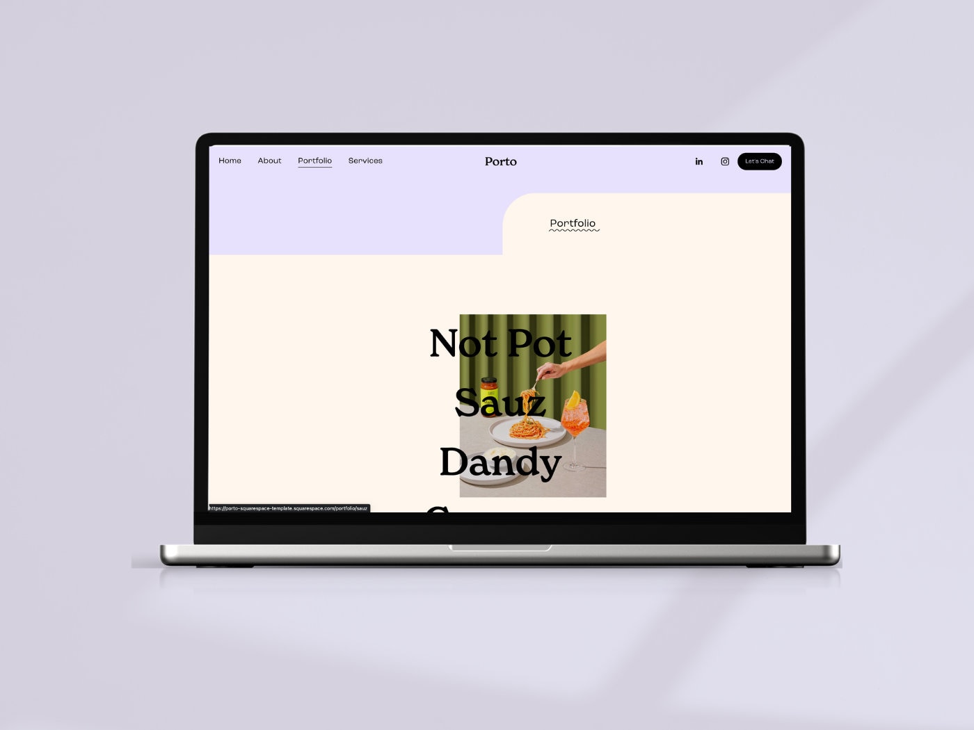 Squarespace Portfolio Template, Squarespace Portfolio Website Template ...