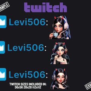 Black Hair Twitch Emotes / 14 Black Hair Blue Eyes Twitch Emotes ...