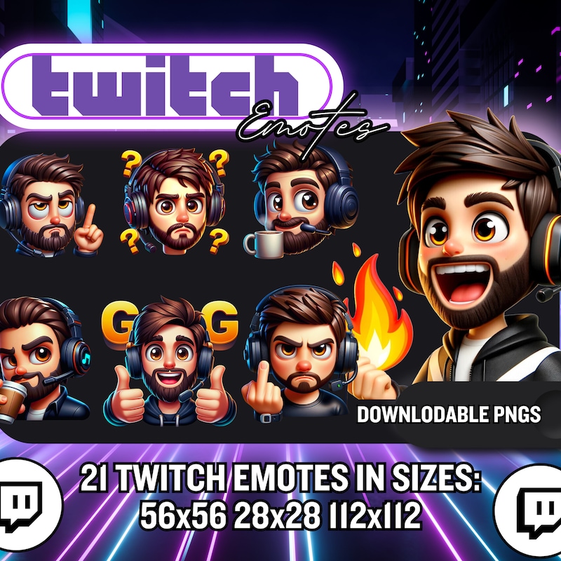 Long Emote - Etsy