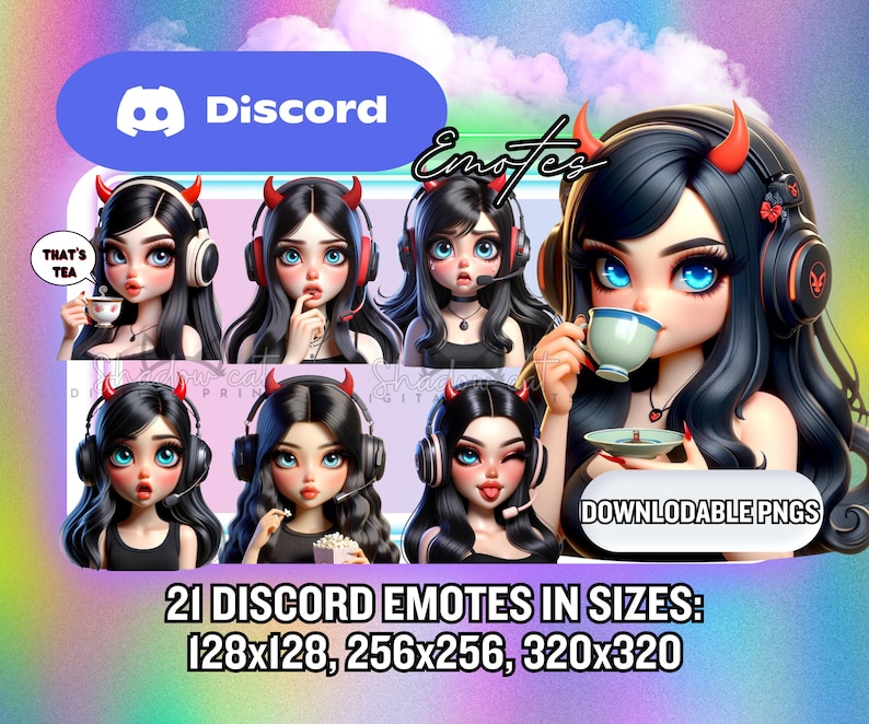 Black Hair Discord Emotes / 14 Black Hair Blue Eyes Discord Emotes ...